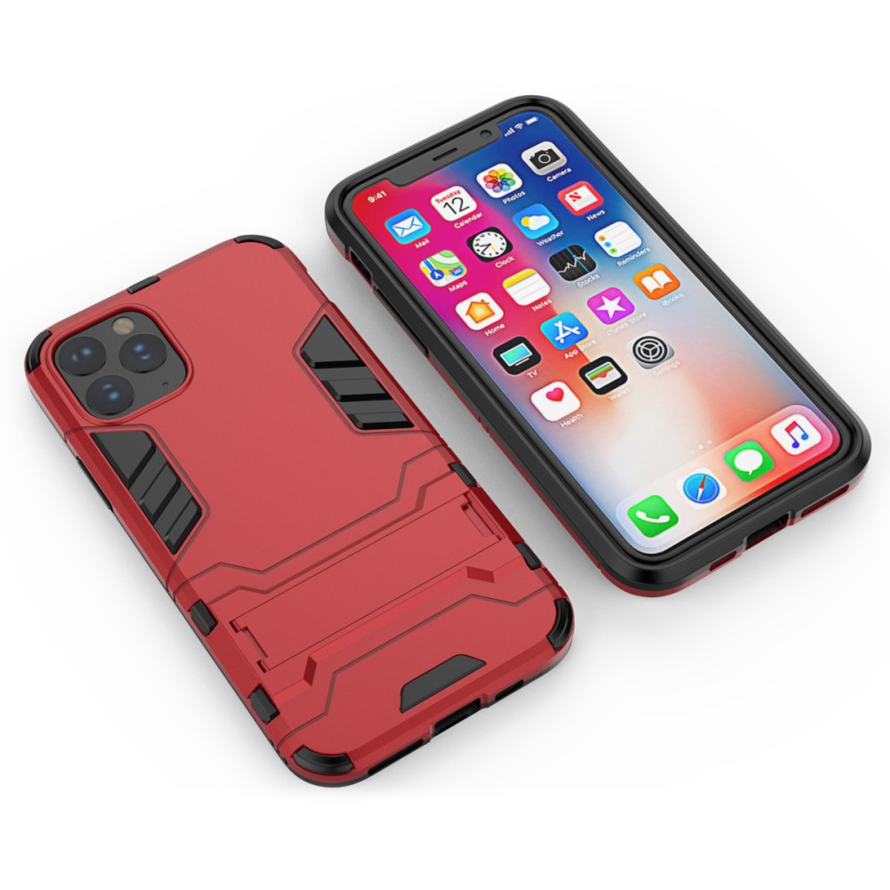 Slim Armour Shockproof Case for Apple iPhone 11 Pro Max (Red)